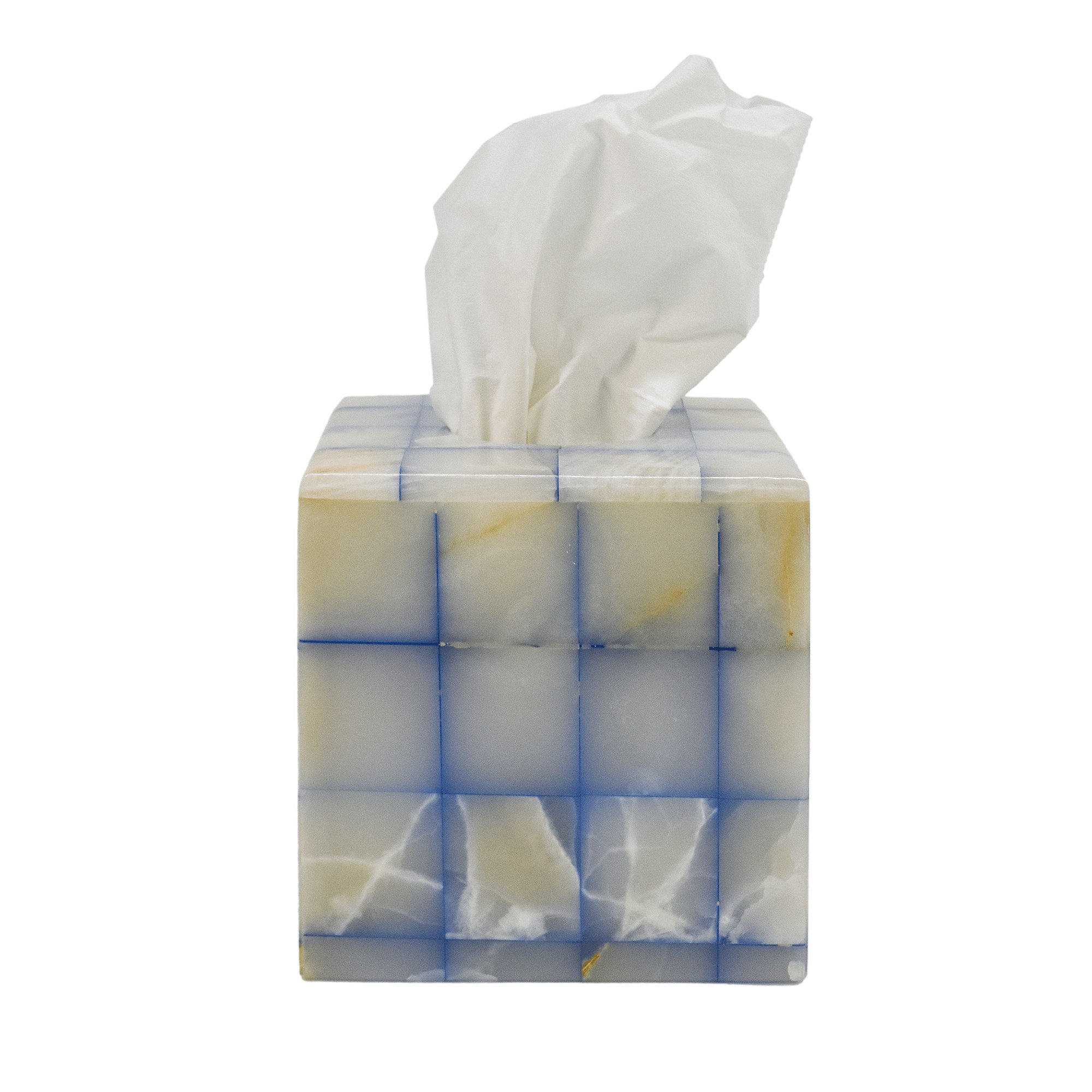 Wrought Studio™ Plaid Tissue Box | Wayfair