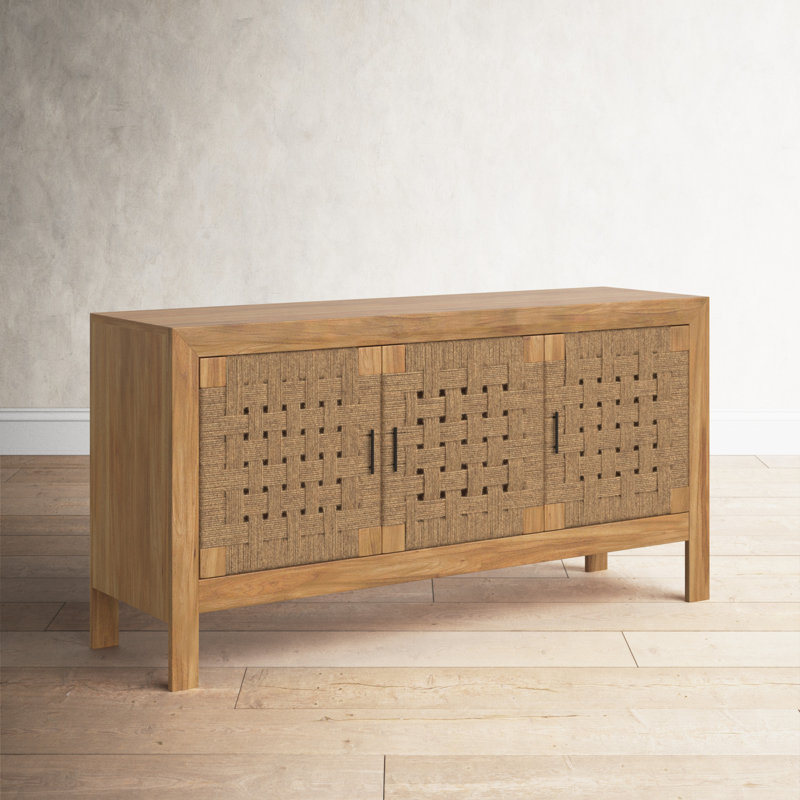 Birch Lane™ Jayma 57" Wide Mango Solid Wood Sideboard "& Reviews" | Wayfair