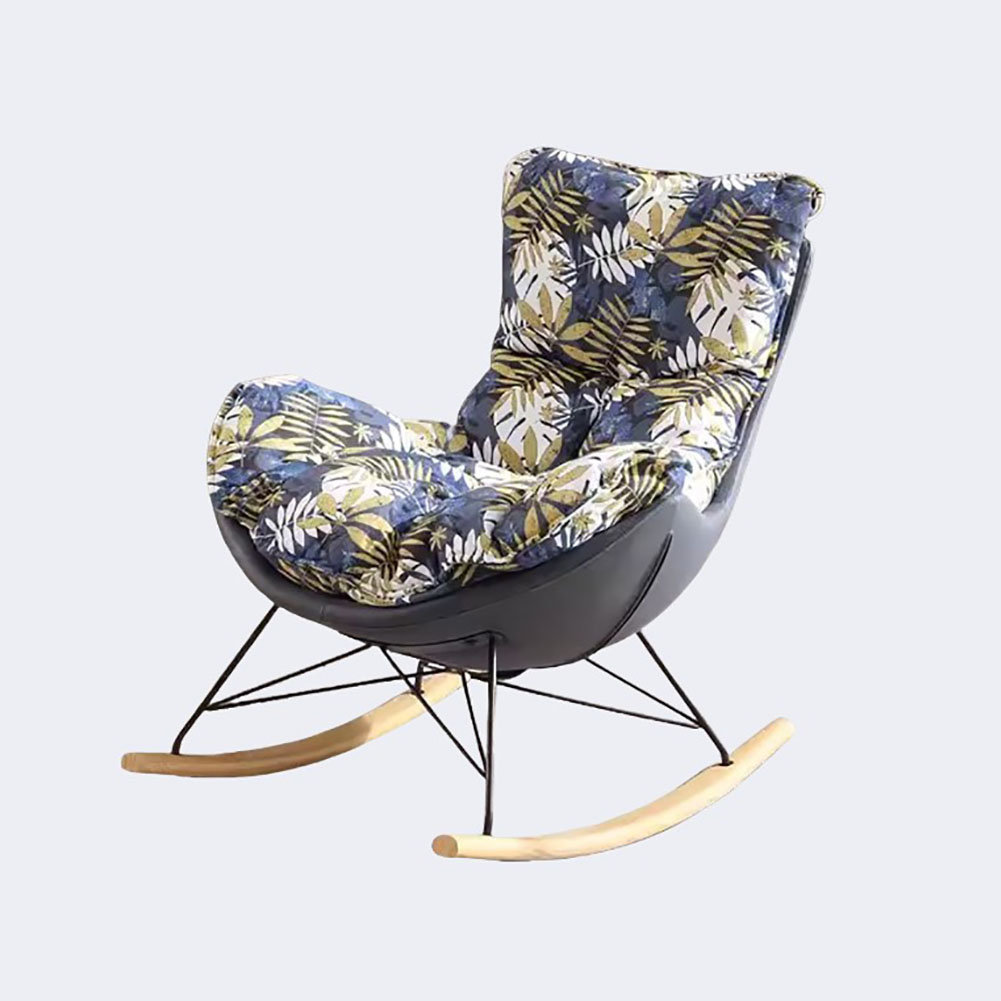 Comfort Zone Furniture.e Nordic Single Rocking Chair Casual Fashion ...