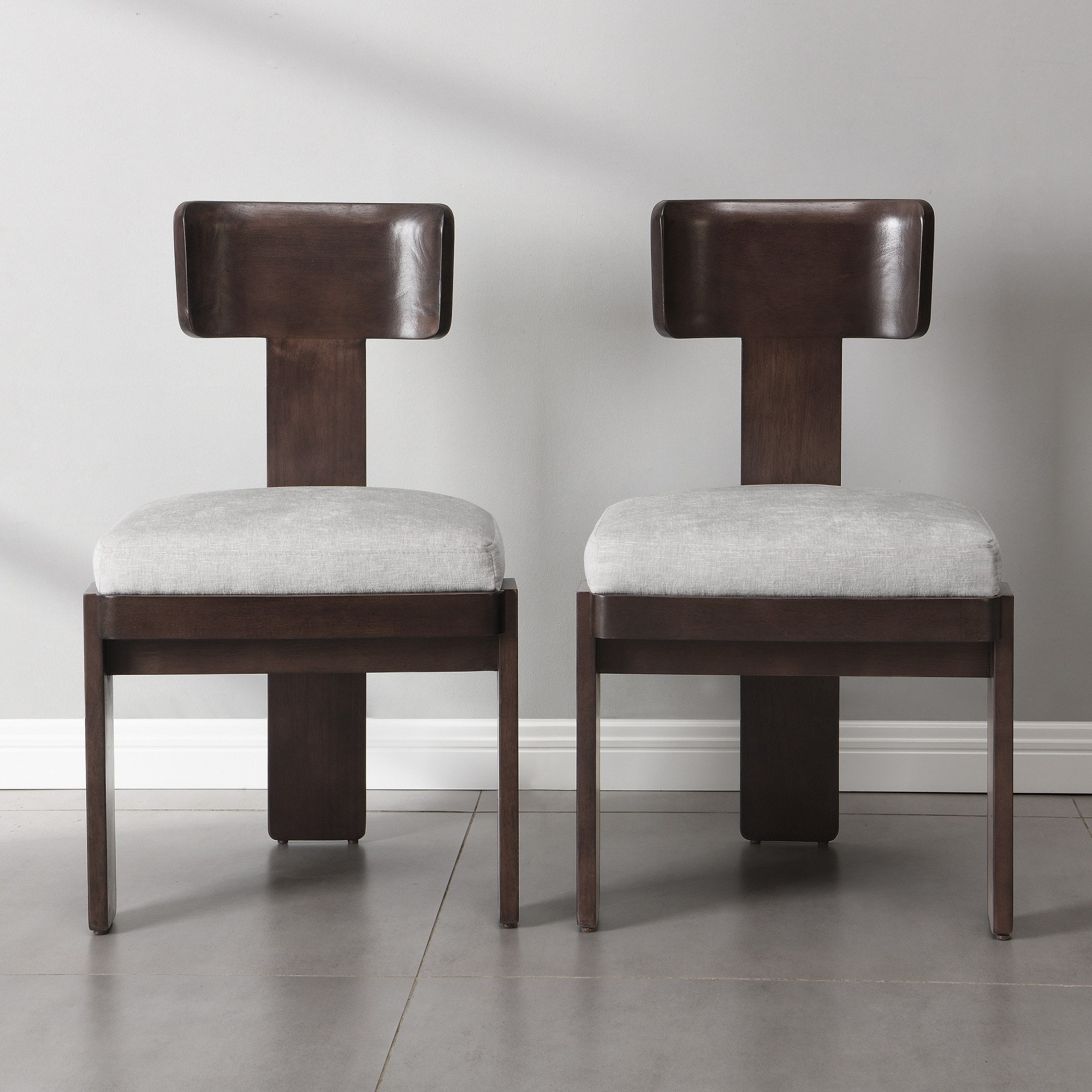 Corrigan Studio® Modern Upholstered Dining Chair Set of 2 | Wayfair