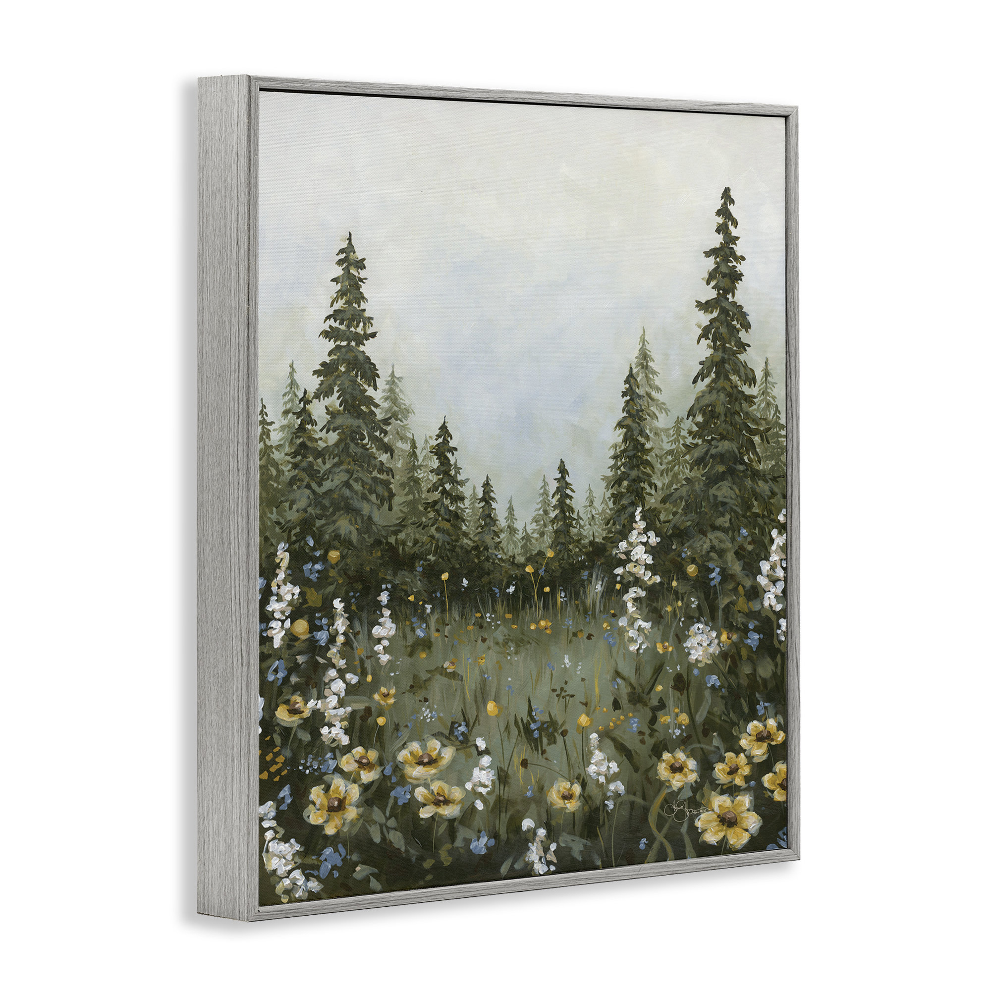 Ophelia & Co. Forest Meadow Clearing Framed Giclee, design by ...