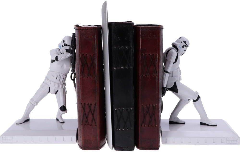 VEROSAL 18.5cm Resin White Original Stormtrooper Bookend Figurines ...