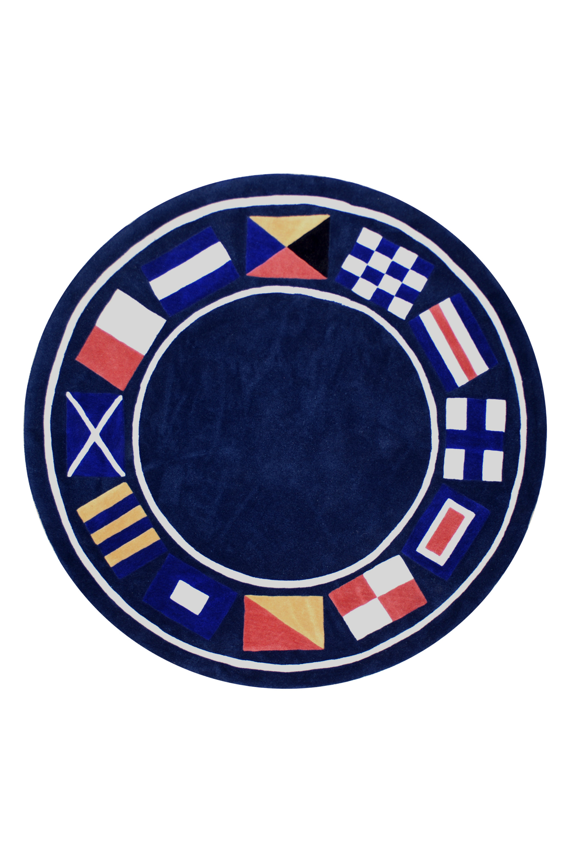 American Home Rug Co. Beach Hand-Tufted Black Area Rug | Wayfair