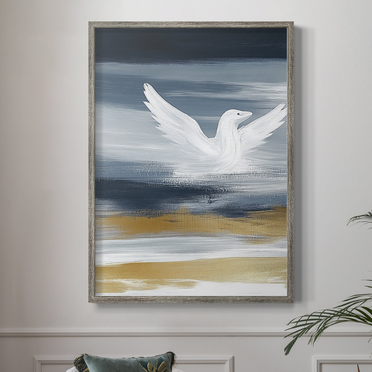 The Holiday Aisle® Christmas Holiday Art CCXIII Framed Print - Solid ...