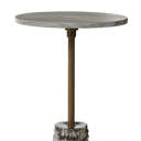 Four Hands Raven End Table-Ribbed Ebony Marble & Reviews | Perigold