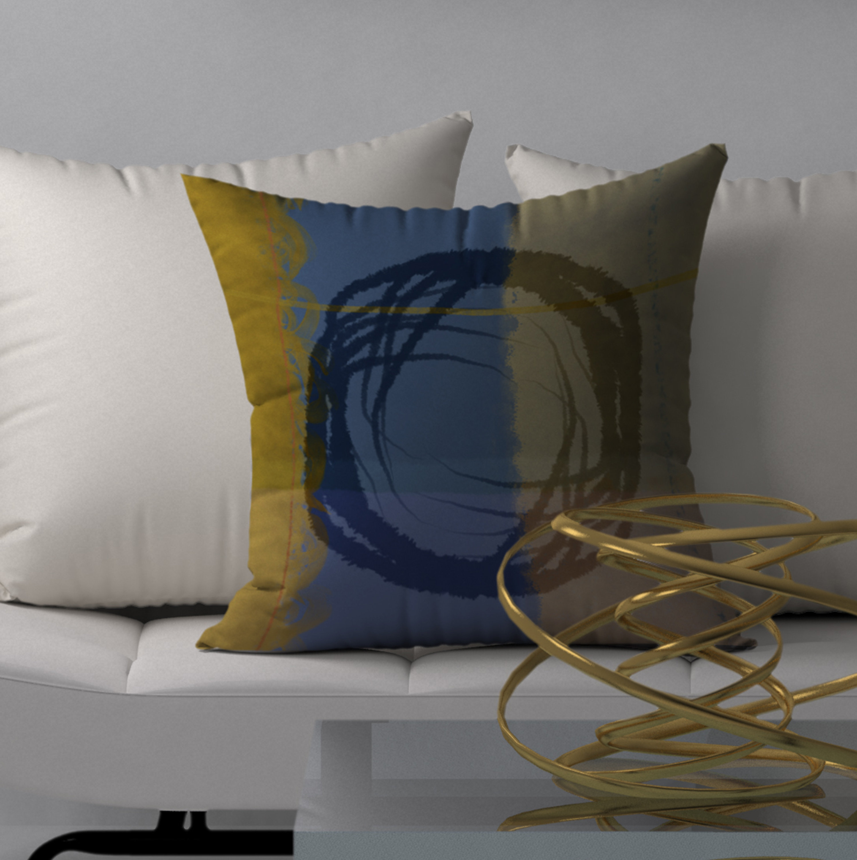 LeRoi Products Leads Legend Square Pillow Cover & Insert | Wayfair