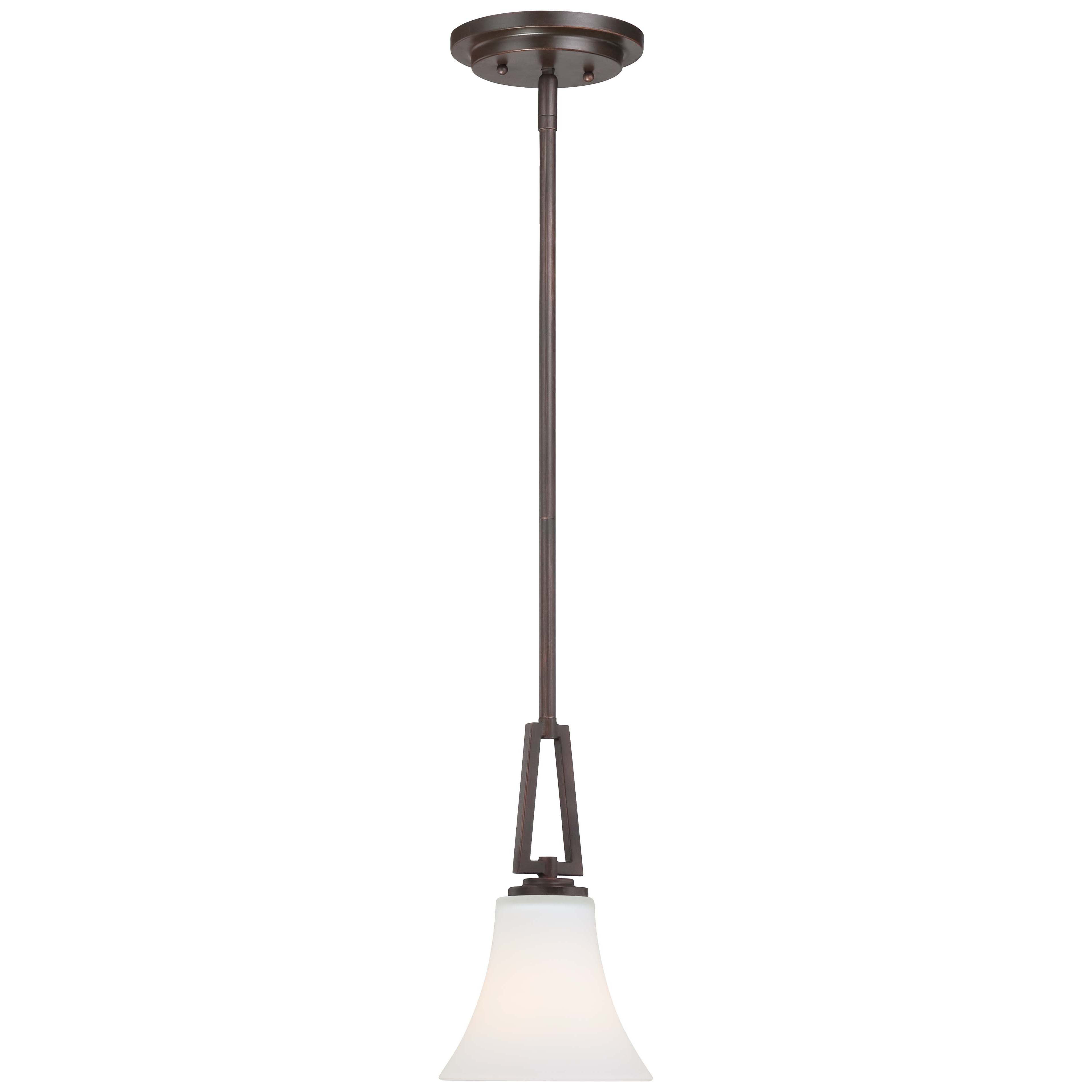 Alcott Hill® Parthena 1-Light Single Bell Pendant | Wayfair