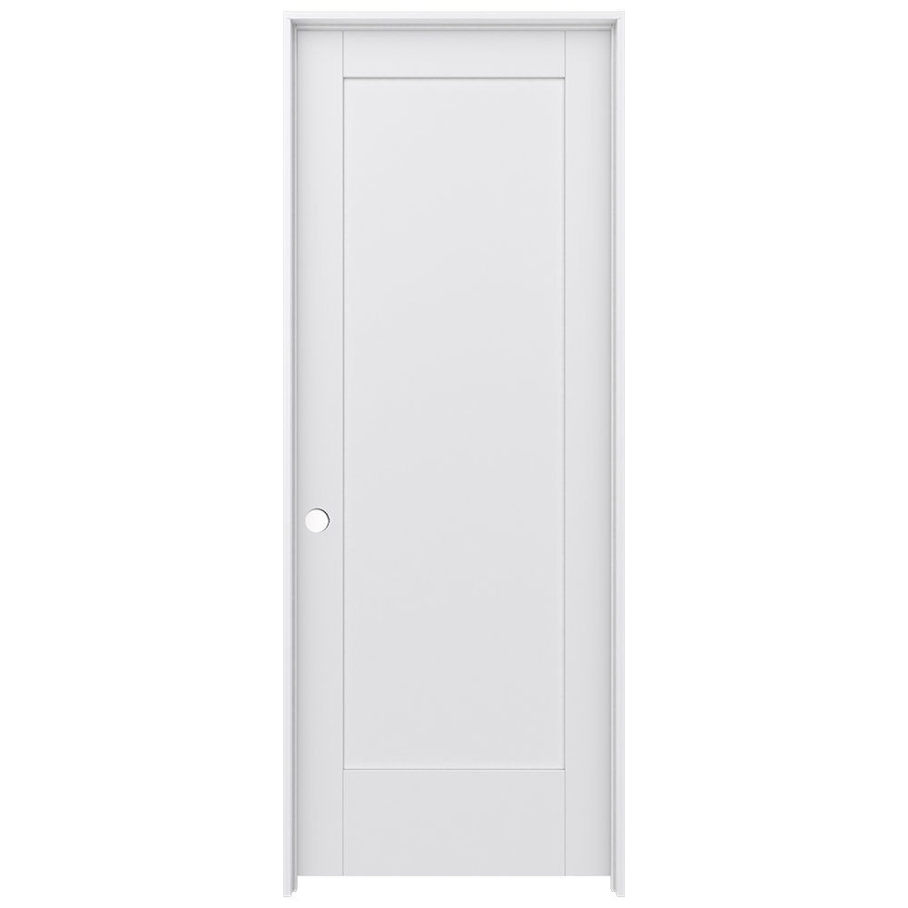 JELD-WEN MODA 1-Panel Solid Core Primed Prehung Interior Door | Wayfair