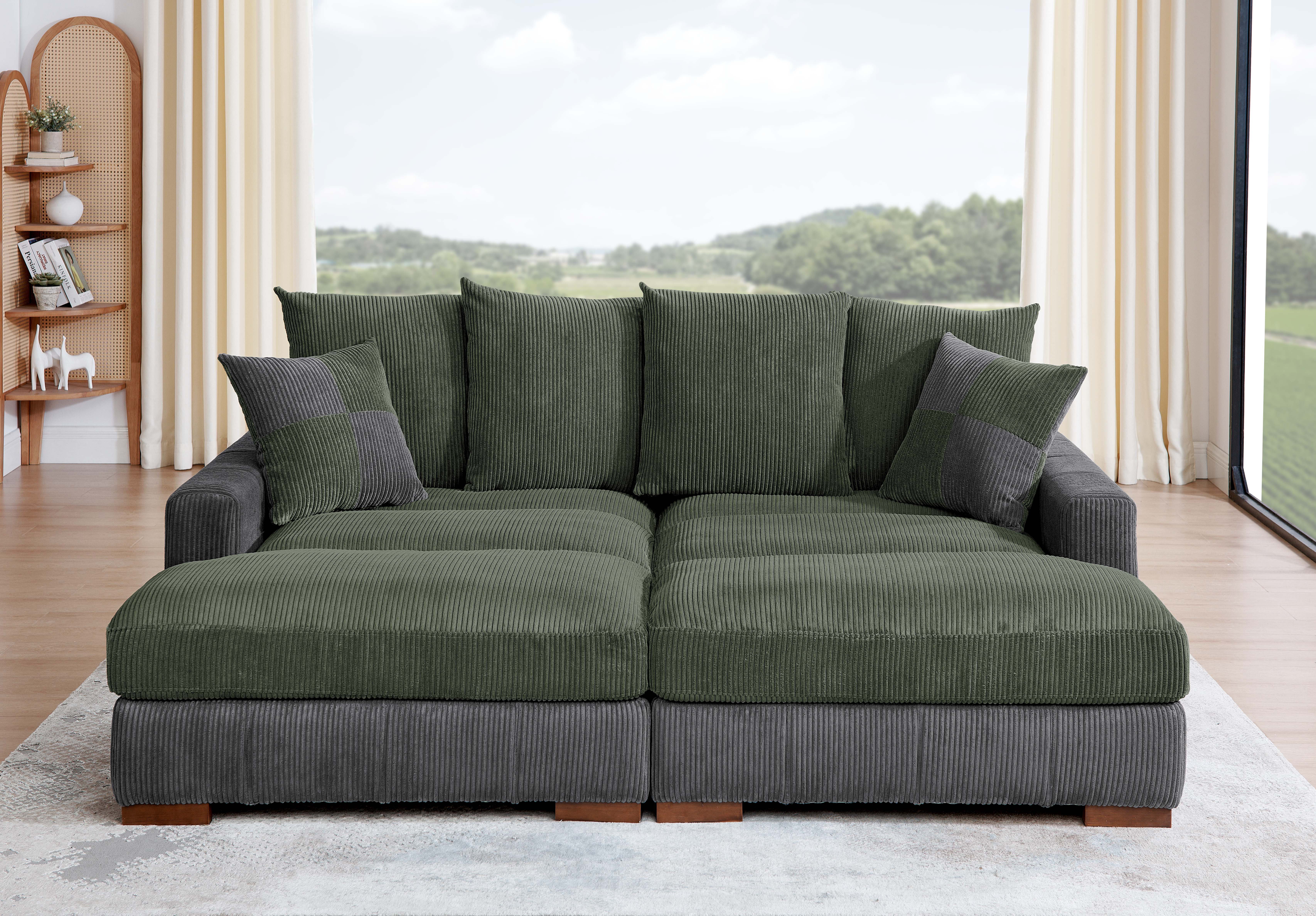 Ebern Designs Coastal Luxe Modular Sofa & Reviews - Wayfair Canada