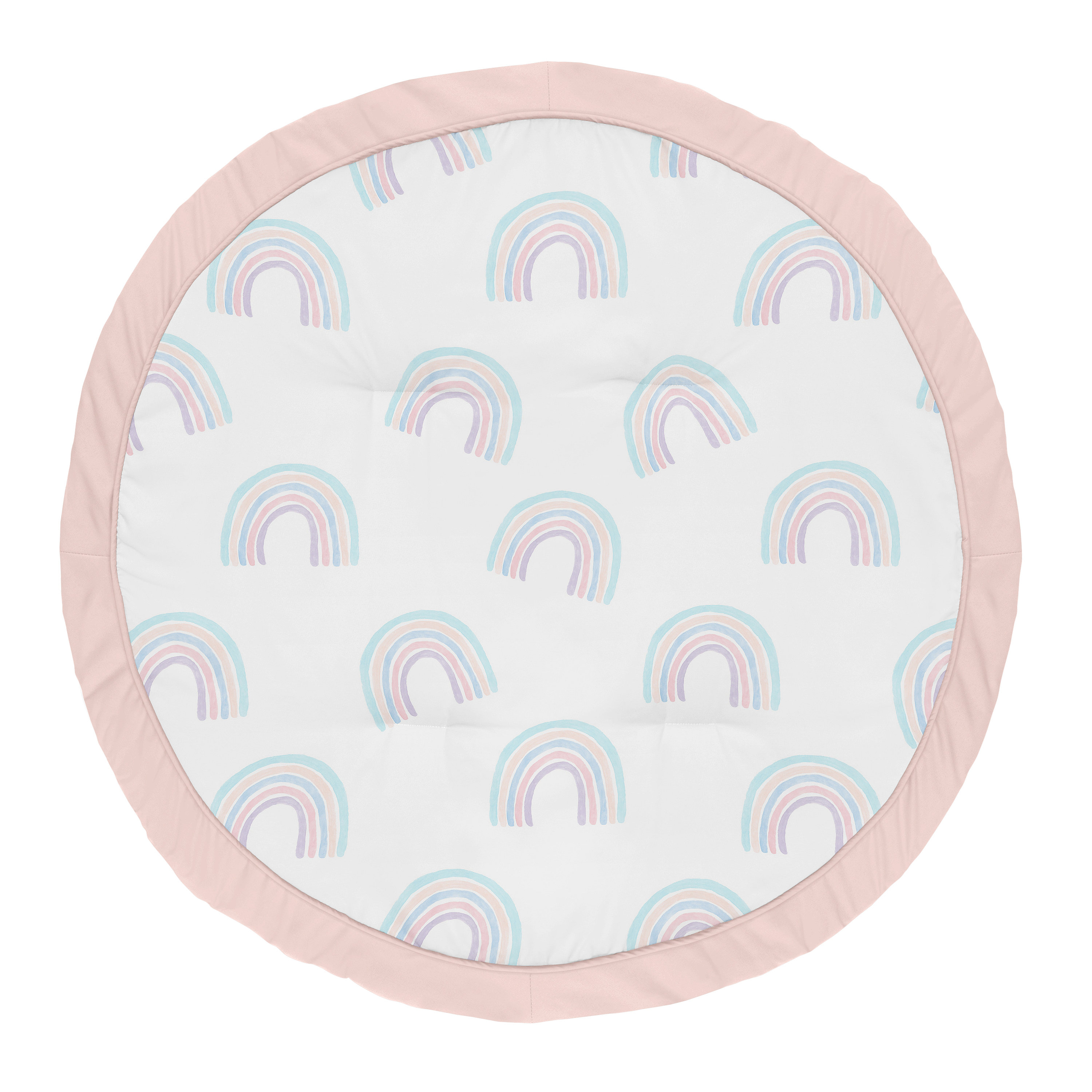 Sweet Jojo Designs Rainbow Brushed Microfiber Playmat - Wayfair Canada