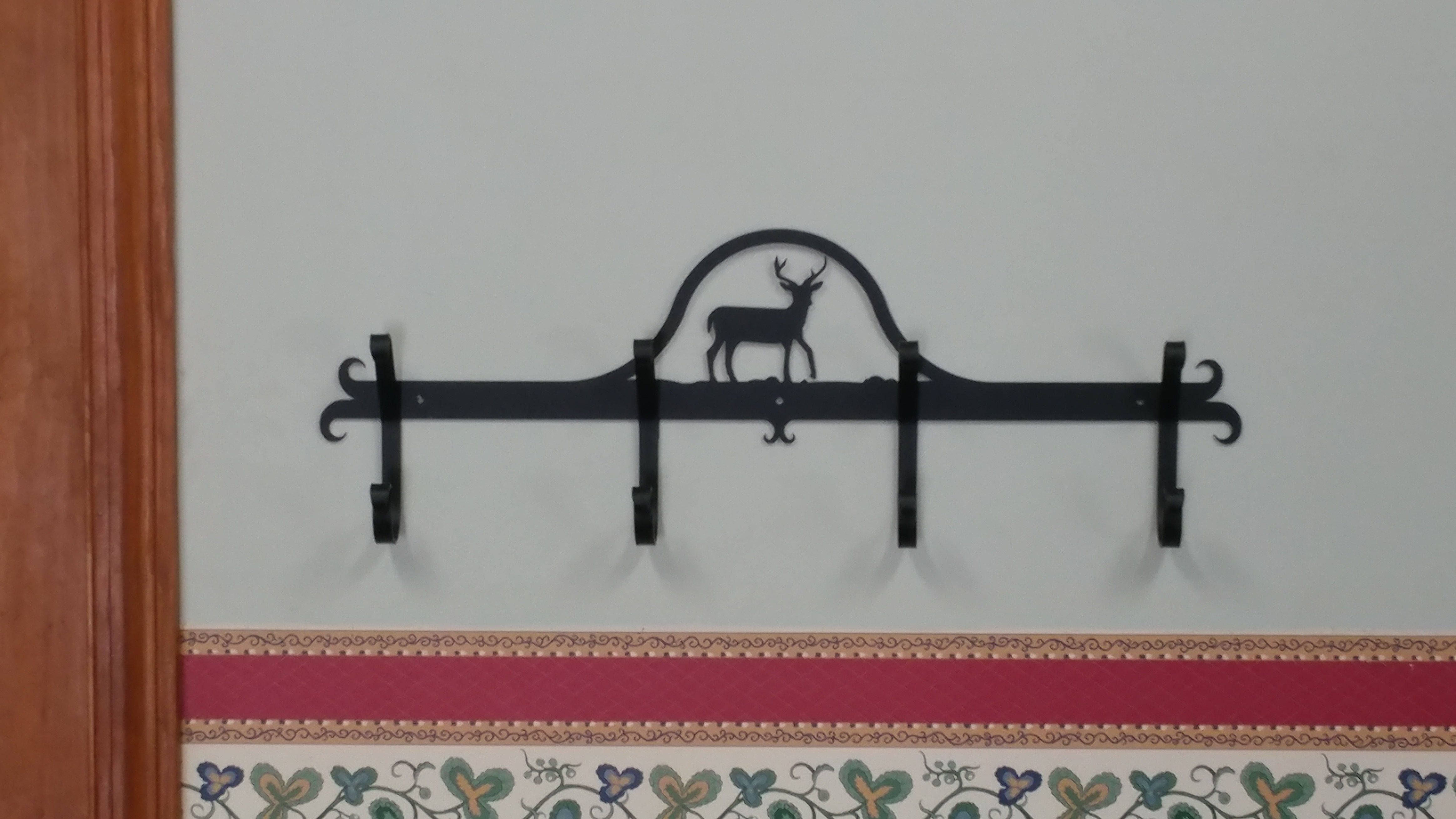 Loon Peak® Baylee Wall Mounted Coat Rack | Wayfair