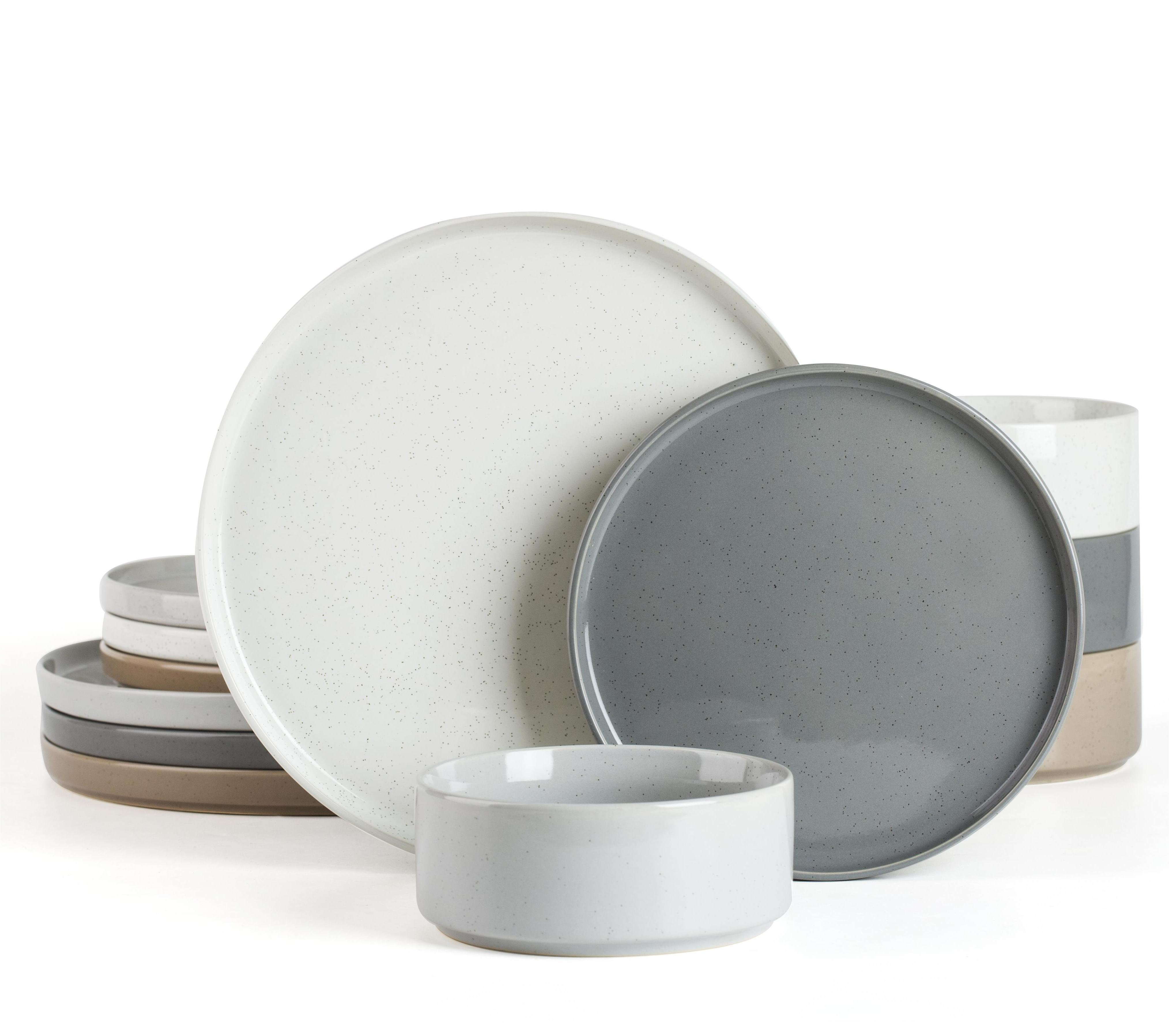 Joss & Main Lior 12 Piece Dinnerware Sets, Dish Set for 4 & Reviews ...