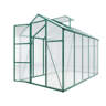 Home Decor Newly Marketed Gain Height Windproofaluminum Greenhouse 6X10 ...