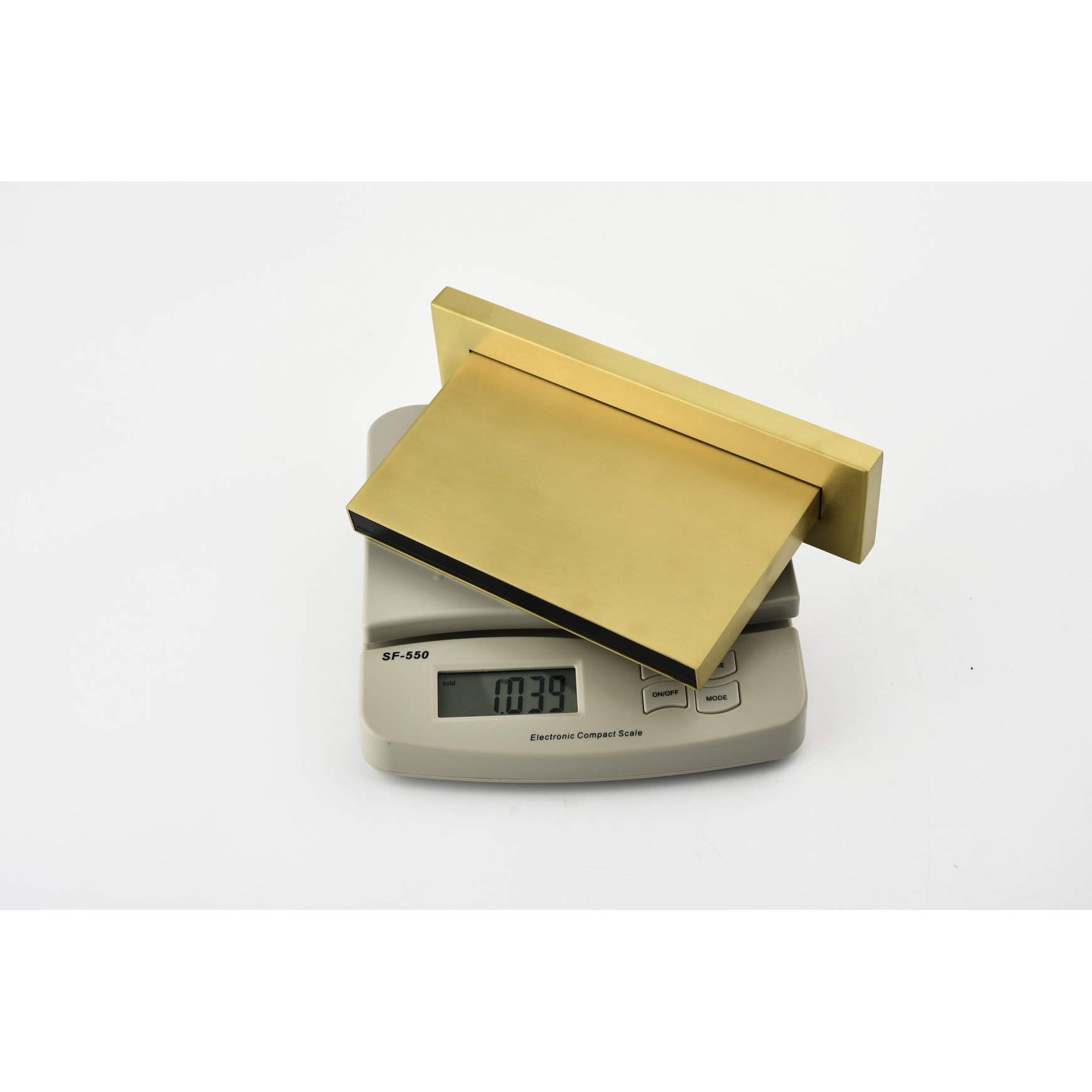 fengshu Gold Abs Bathroom Sink Faucet, Waterfall Tub Filler, Wall Mount ...