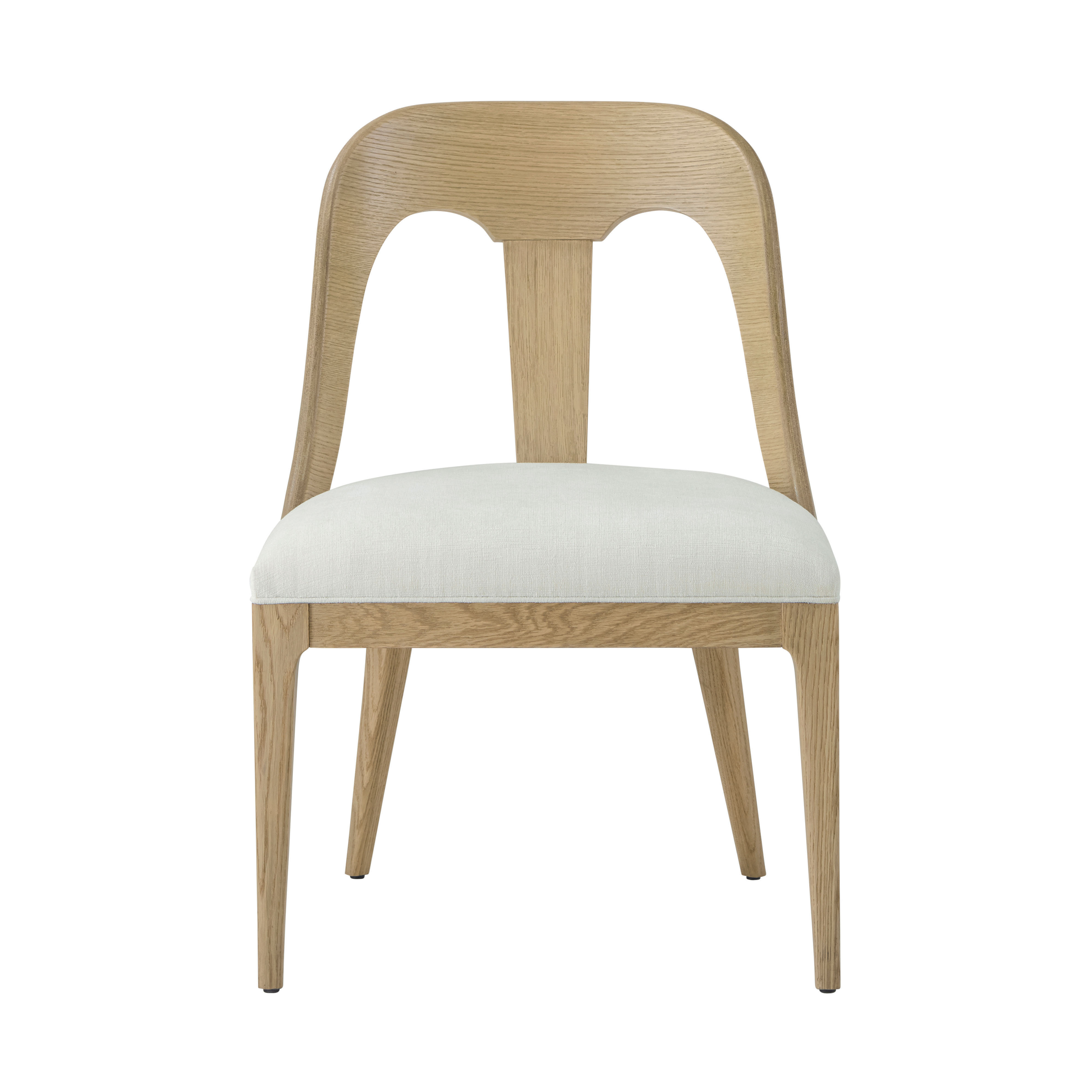 Theodore Alexander Essence Queen Anne Back Side Chair in Marshmallow ...