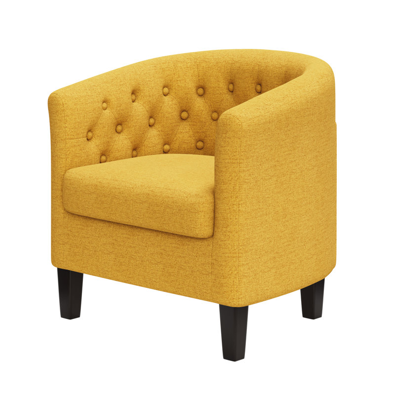 Red Barrel Studio® Upholstered Barrel Chair & Reviews | Wayfair