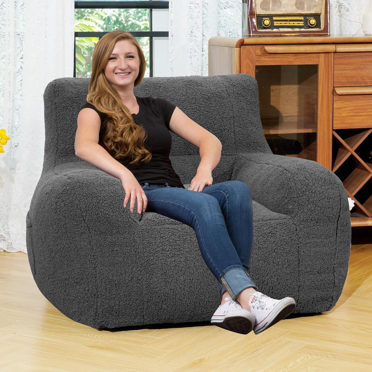 Trule Giant Bean Bag Chair | Wayfair