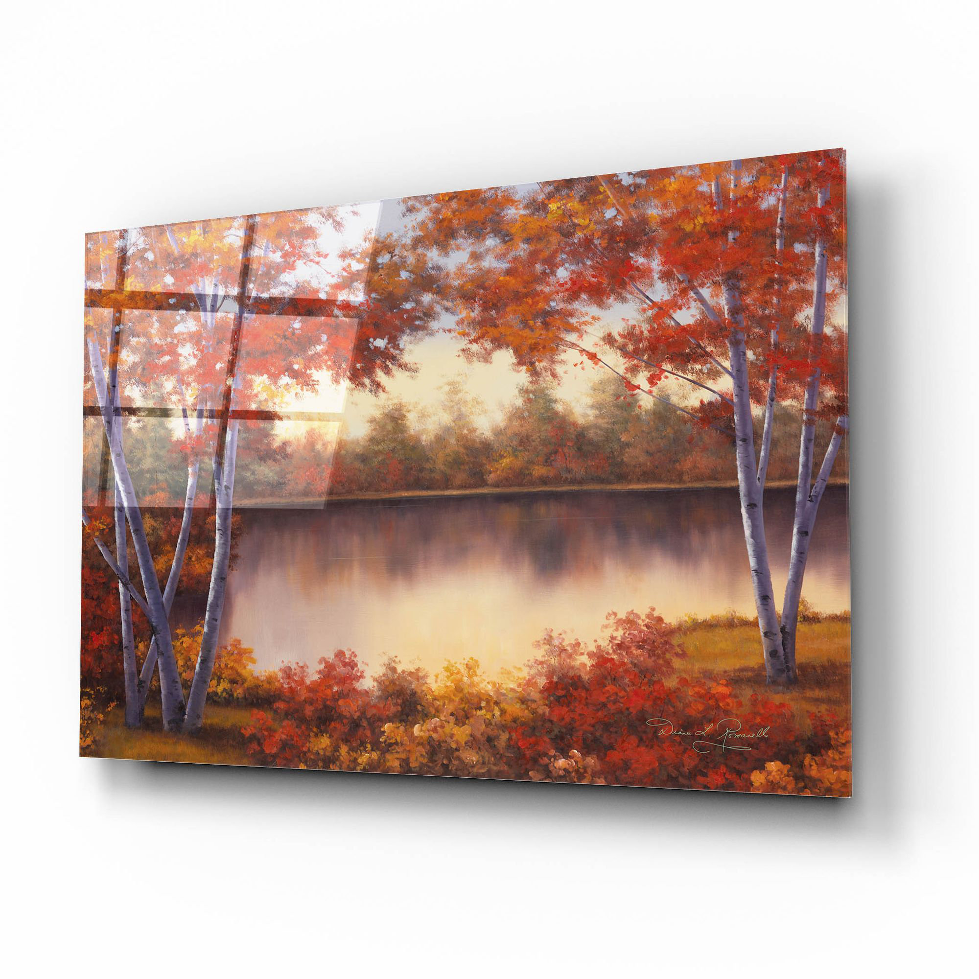 Winston Porter " Red And Gold " by Diane Romanello | Wayfair