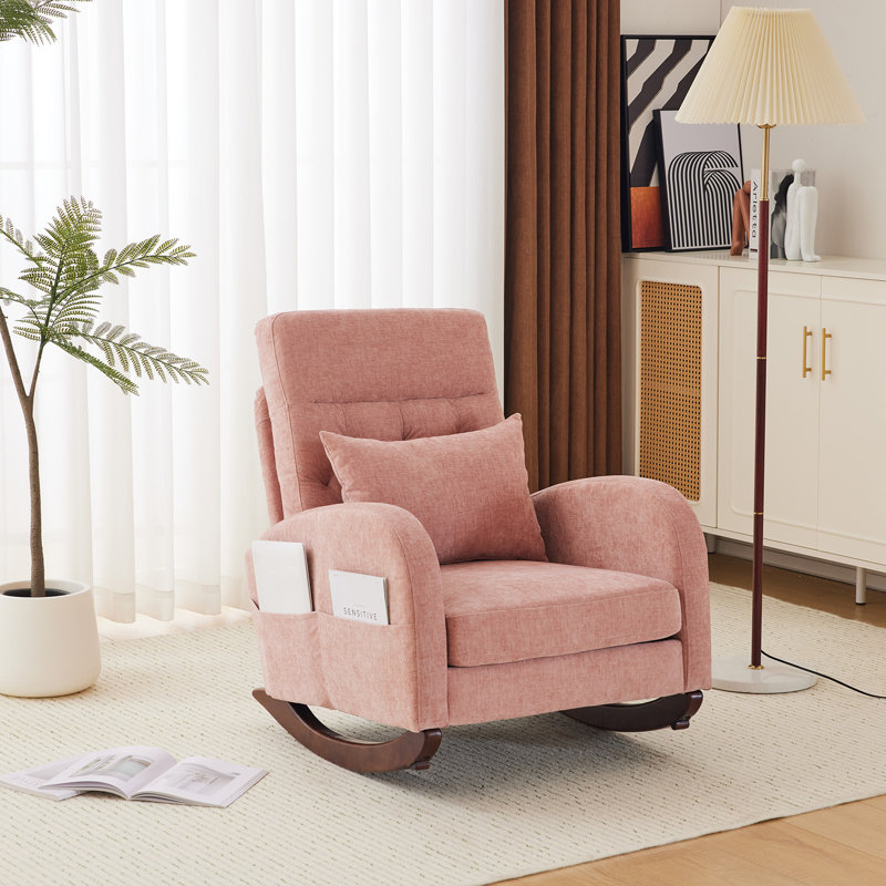 George Oliver Upholstered Rocking Chair & Reviews | Wayfair