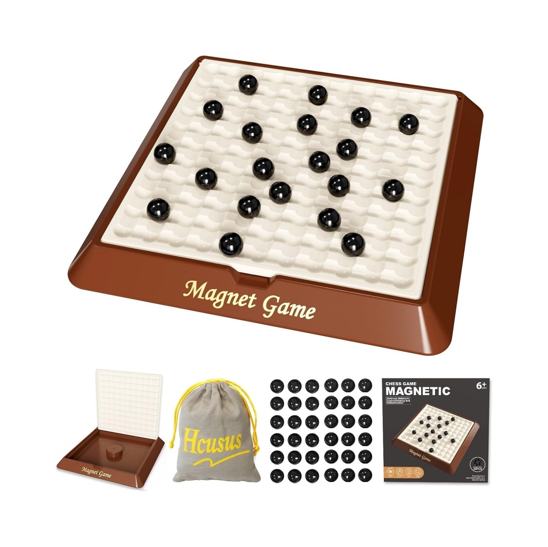 Phantoscope Magnetic Game Chess, Magnet Games For Adults And Kids With ...
