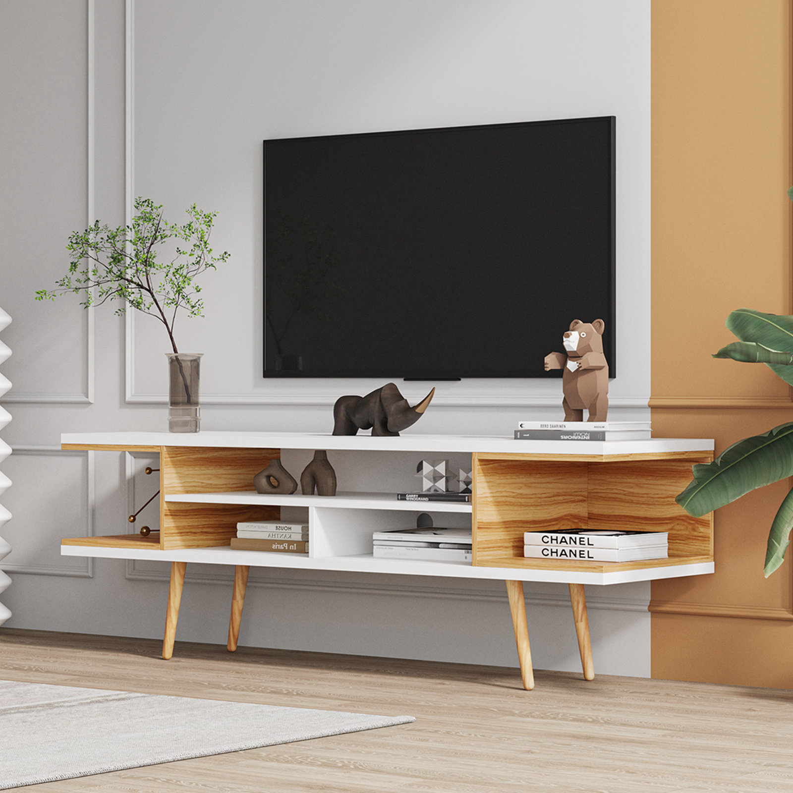 George Oliver Kaizon 62.99'' Media Console - Wayfair Canada