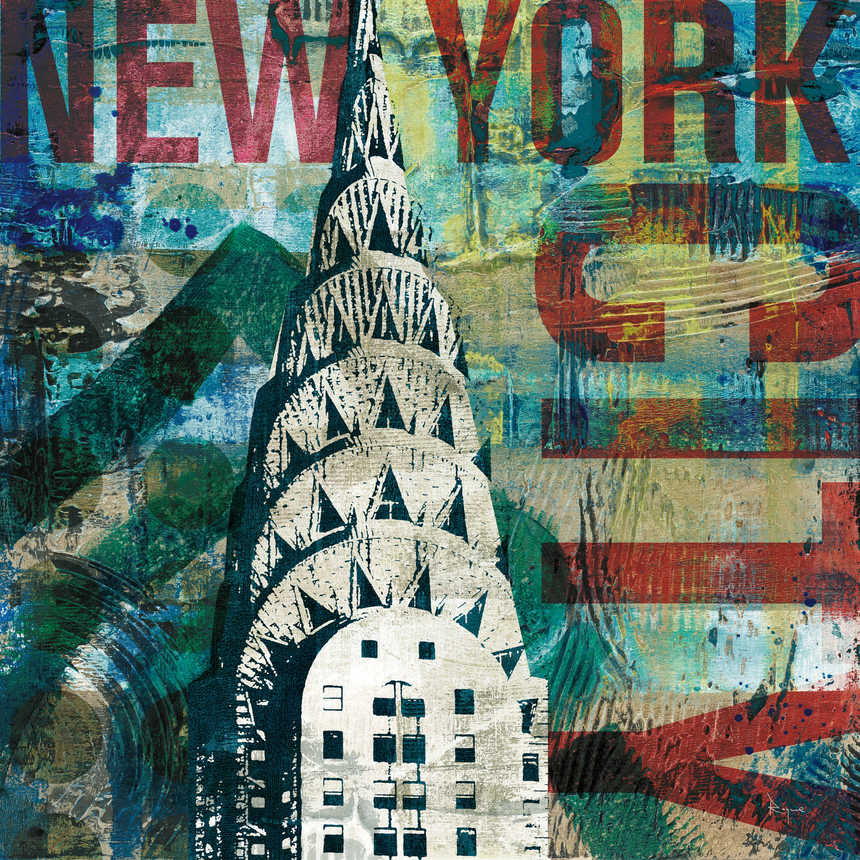 Williston Forge NY Graffiti II by Roque Silva - Wrapped Canvas Print ...