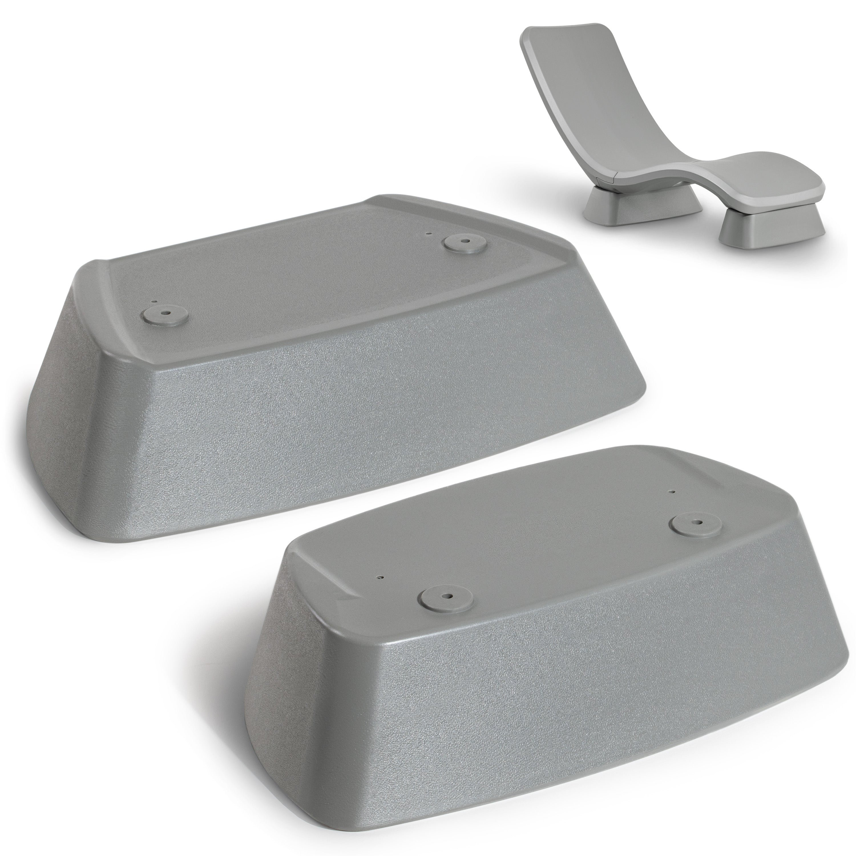 Coast Modern Weighted Riser Kit for Lounger Chair - Use In Pool or On ...