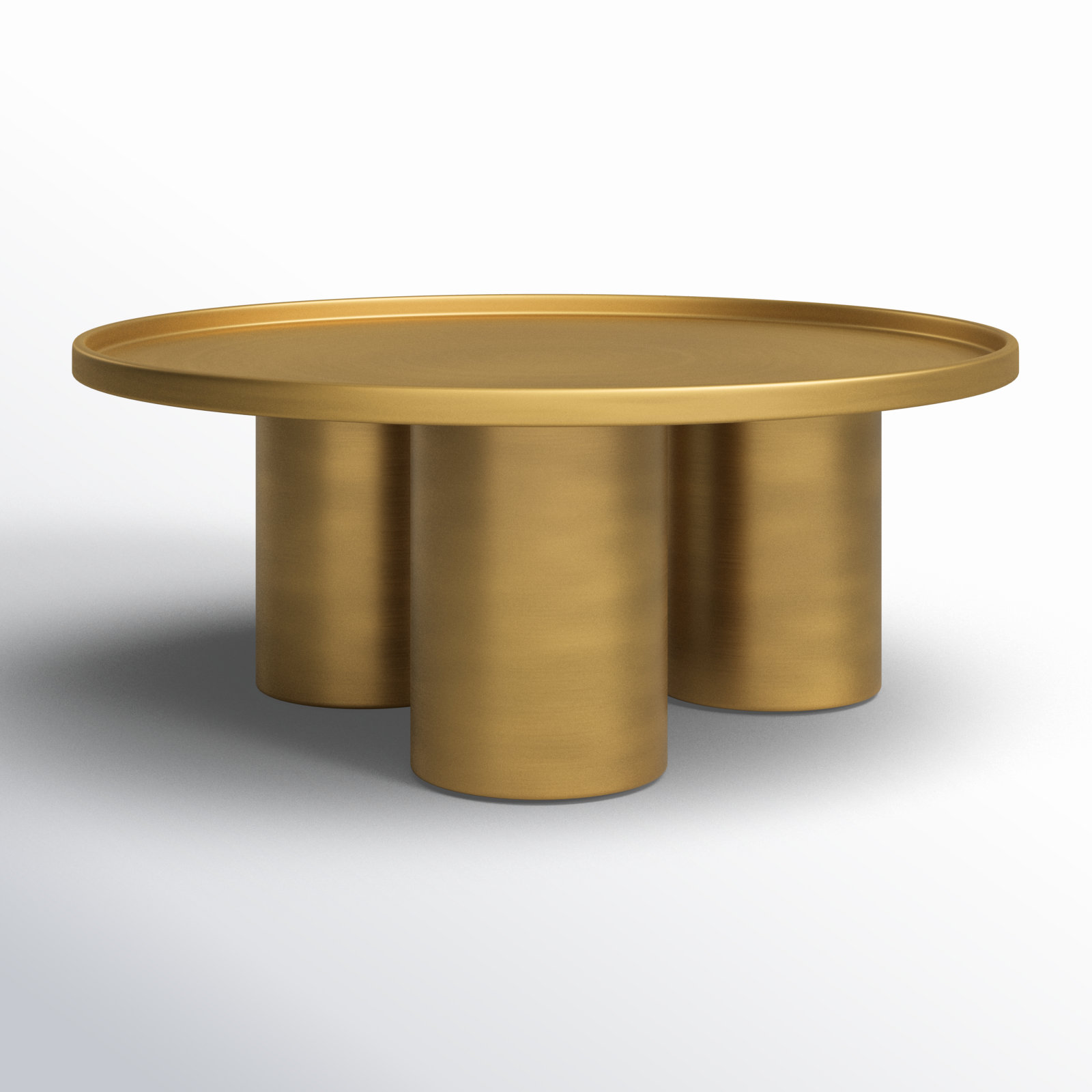 AllModern Eclat Isthia Enamel Coffee Table | Wayfair
