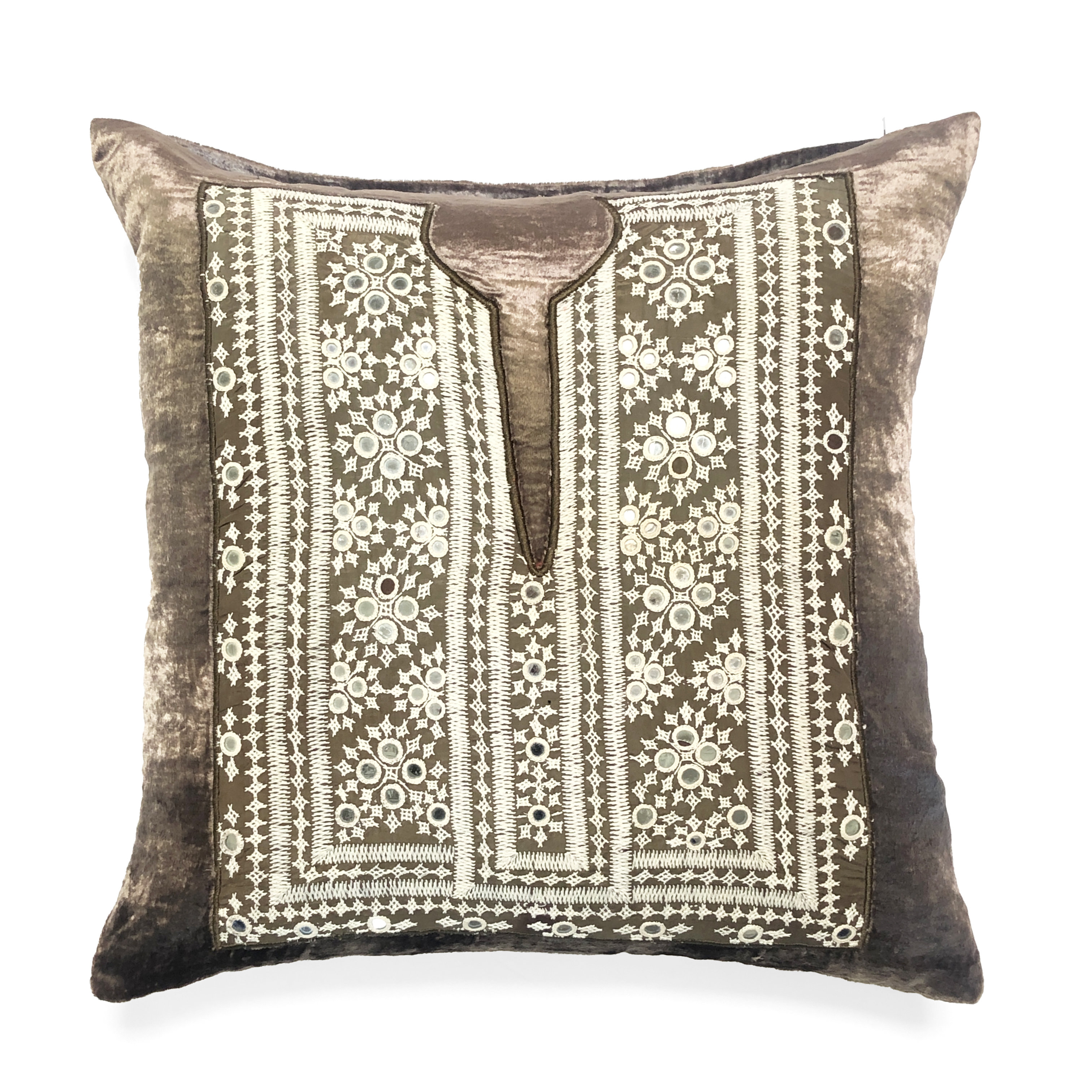 Sabira Square Velvet Pillow Cover & Insert | Wayfair