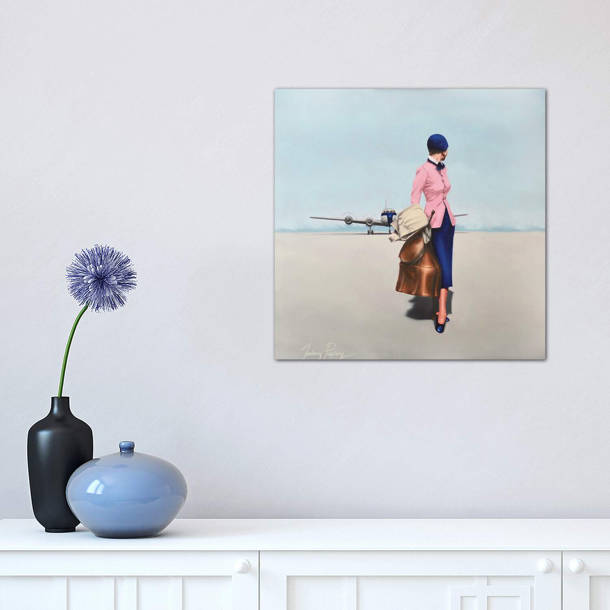 Bless international Arrivals by Johnny Popkess - Painting Print | Wayfair