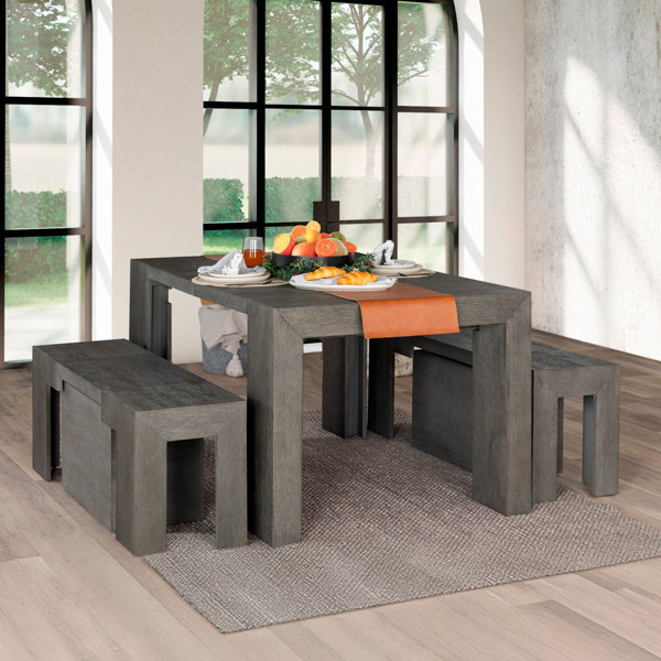 Transformer Table Transformer Bench - American Silver Birch | Perigold