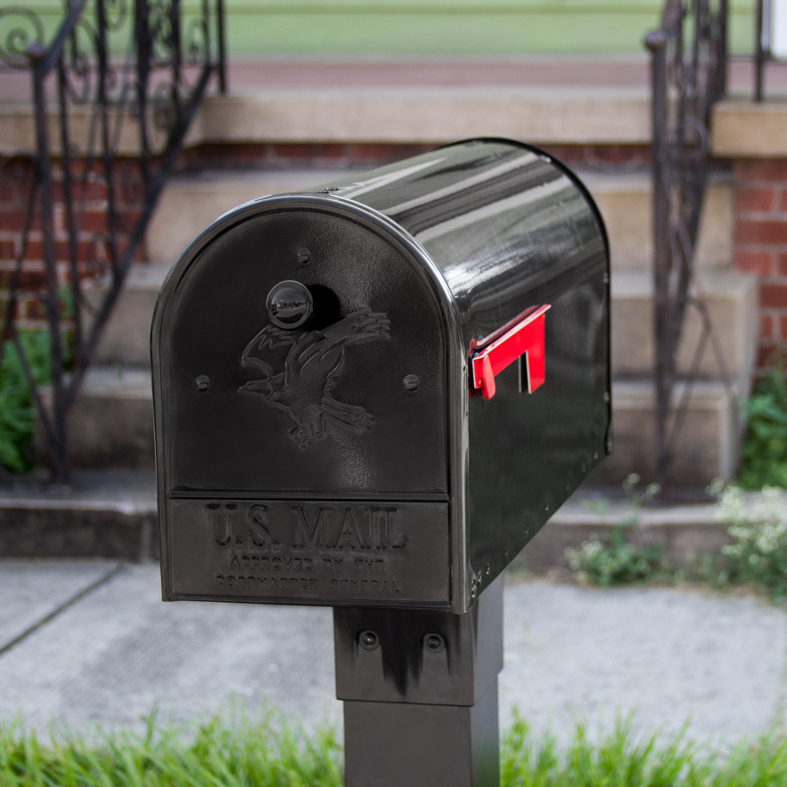 Architectural Mailboxes Outback Post Mount Mailbox & Reviews | Wayfair
