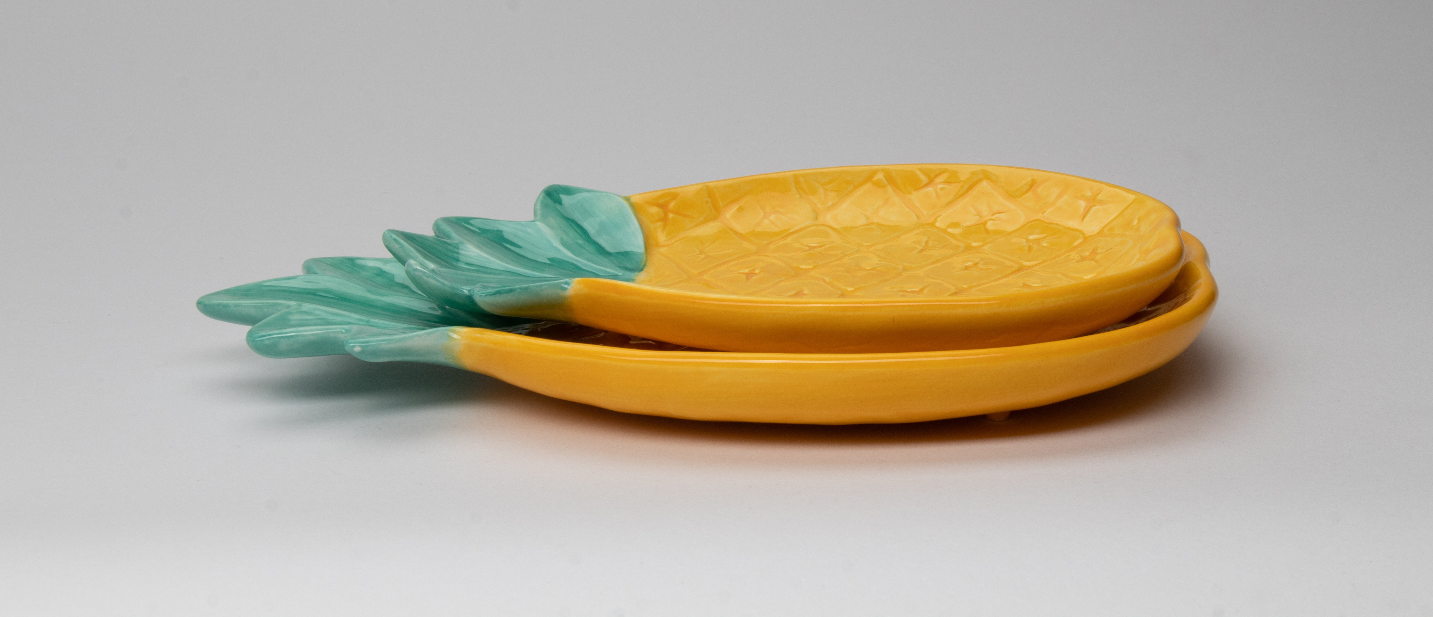 Bay Isle Home™ Pineapple Plates 2 Piece Set | Wayfair