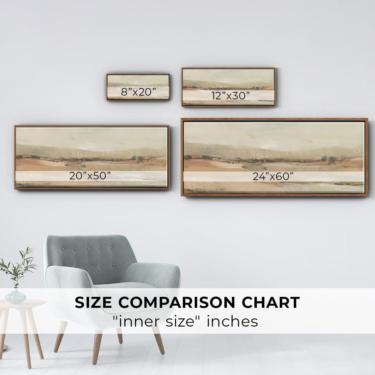 Lark Manor™ Earth Tone Landscape I Framed On Canvas Print & Reviews ...