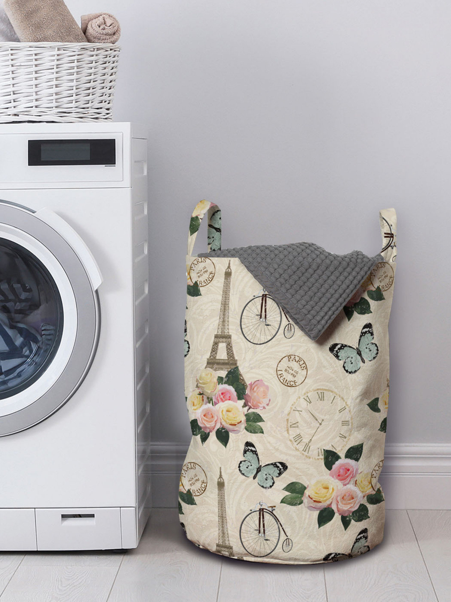 East Urban Home Ambesonne Modern Laundry Bag | Wayfair