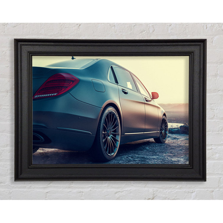 Ebern Designs The Rear End Sports Car - Single Picture Frame Art Prints ...