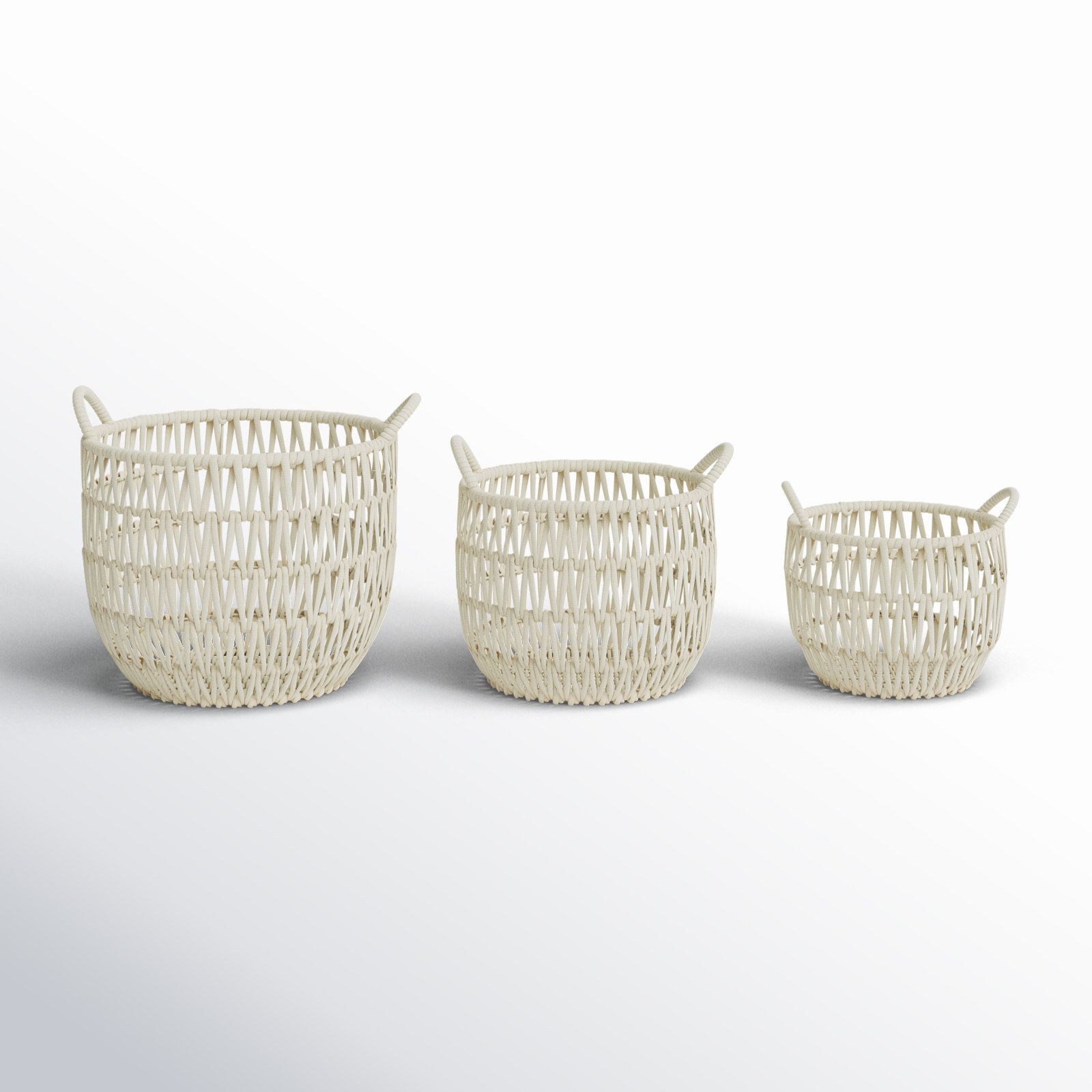 Beachcrest Home Fabric Basket Set & Reviews - Wayfair Canada