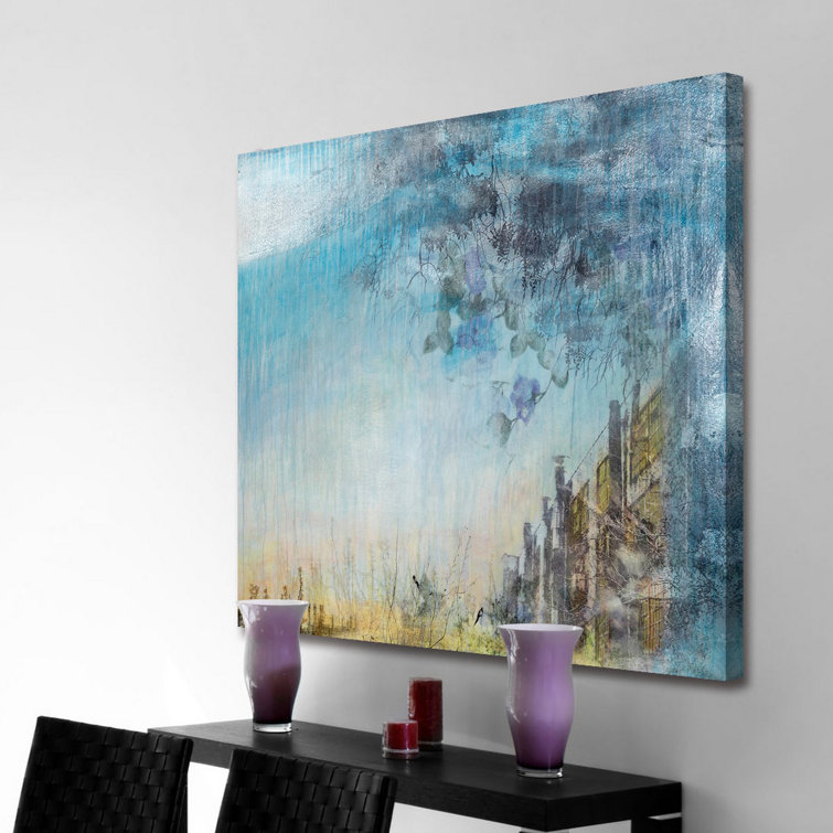 Marmont Hill Forsythia 2 On Canvas by Tracy Silva Barbosa Print ...