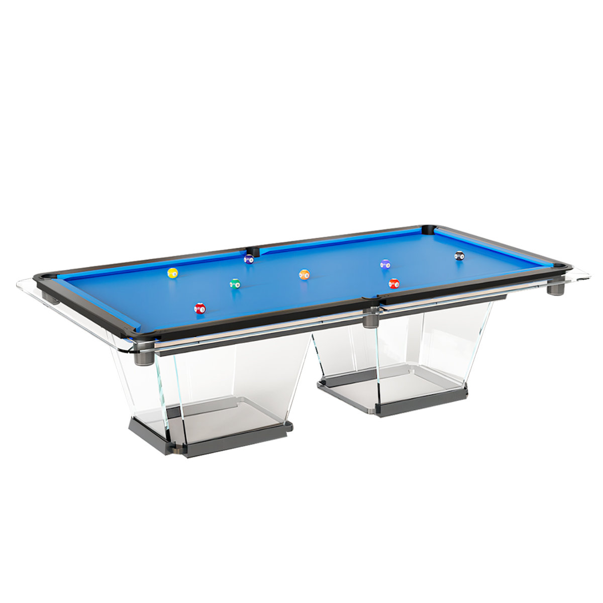 Recon Furniture PoolTable032103RF&Size Recon Furniture Pool Table with ...