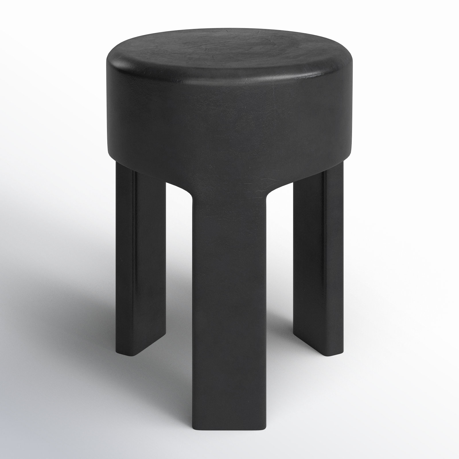 AllModern Rowanne Solid Wood Accent Stool | Wayfair
