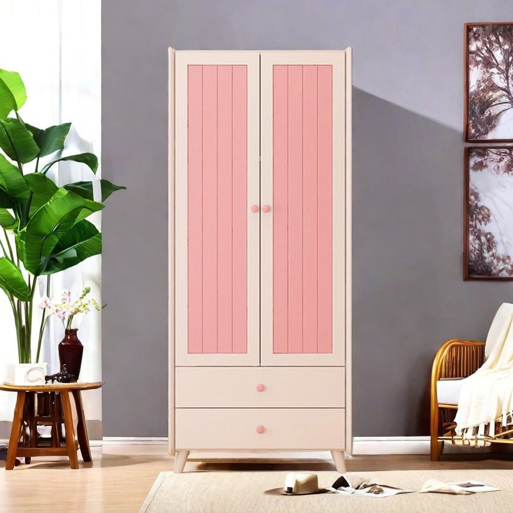 Parttlion American style modern simple wardrobe - Wayfair Canada