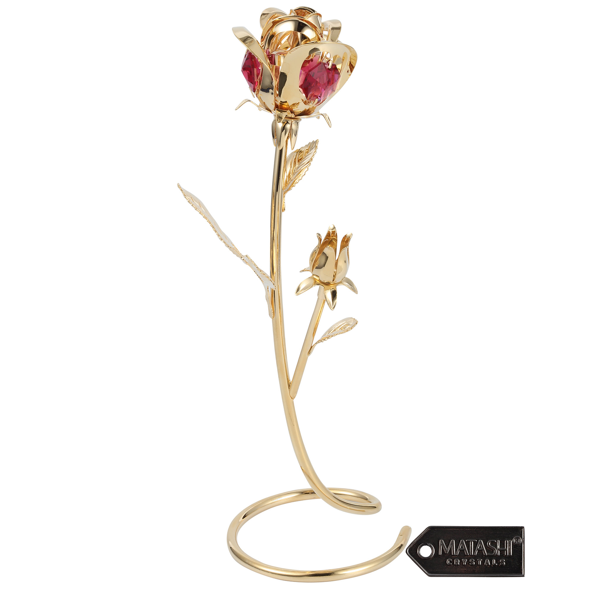 Matashi Crystal Flower Sculpture | Wayfair