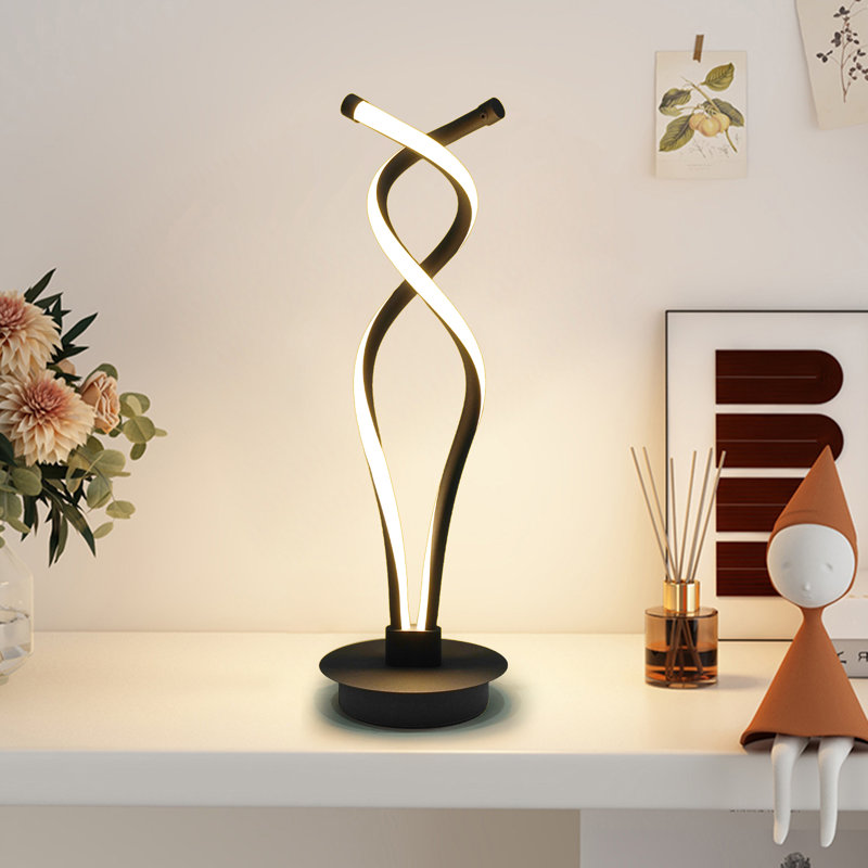 Orren Ellis Merrik Metal Novelty Lamp Desk Lamp & Reviews | Wayfair