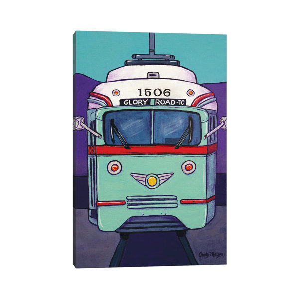 Borough Wharf El Paso Streetcar by Candy Mayer - Wrapped Canvas Gallery ...