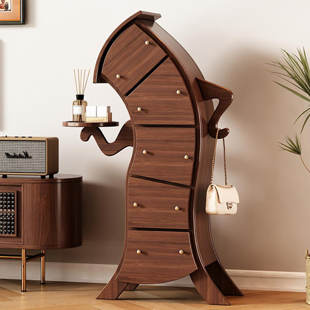 Dream cabinet Solid wood lockers with crooked necks | Wayfair