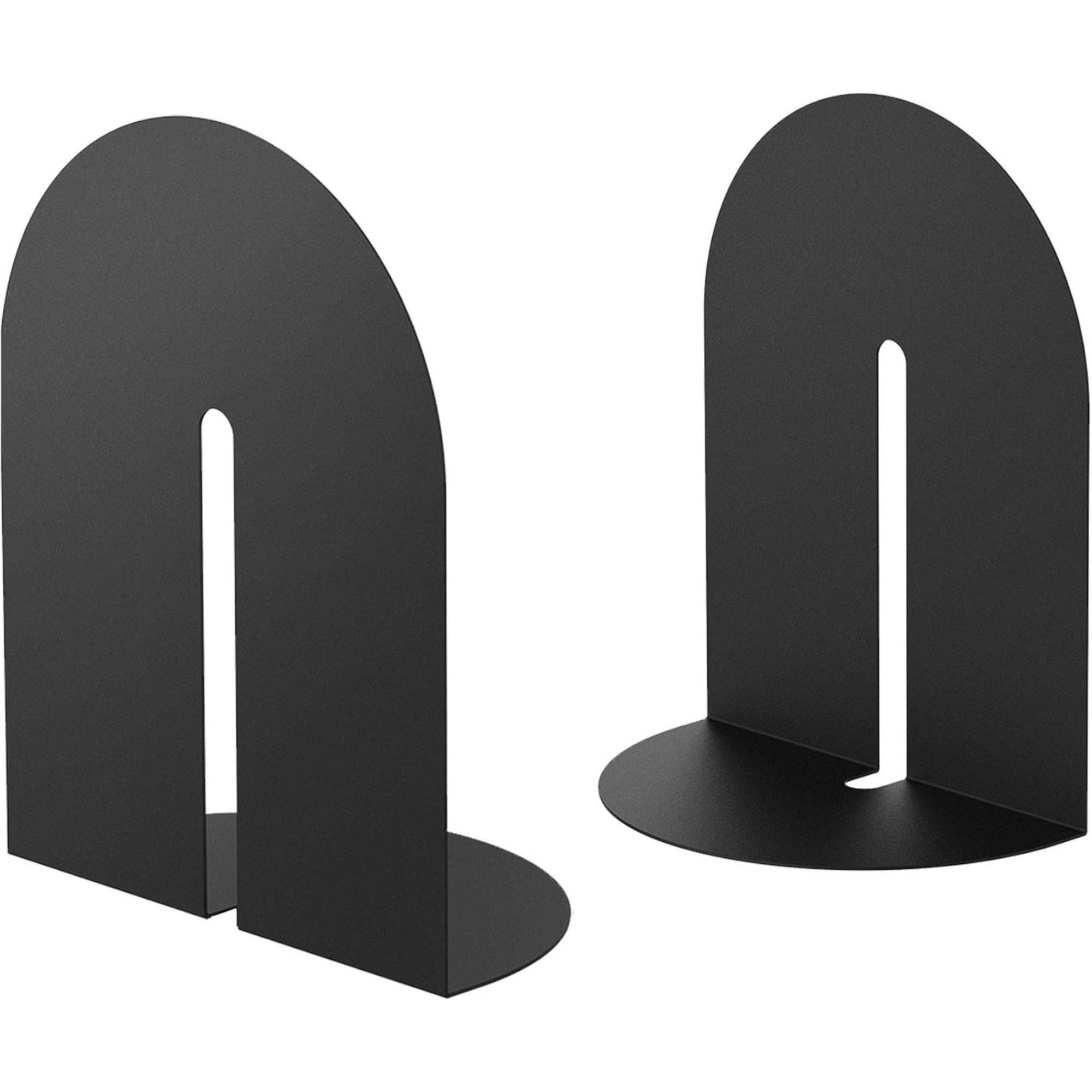 George Oliver Runway Bookends For Books,1 Pair Metal Book Holders For ...