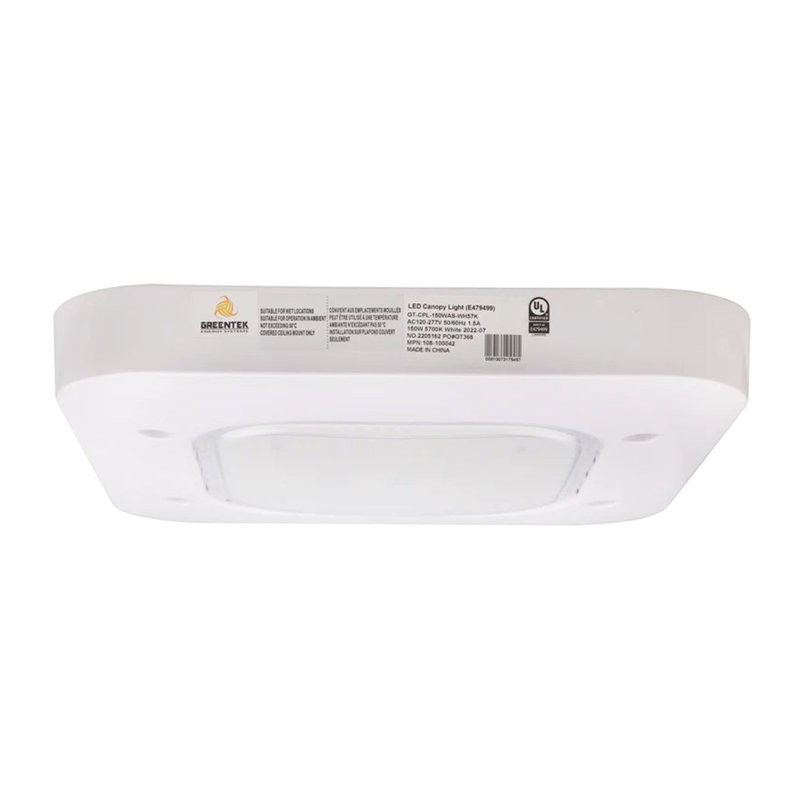Green Light Depot LED Canopy Light - 150W - Gas Station Canopy - 5700K ...