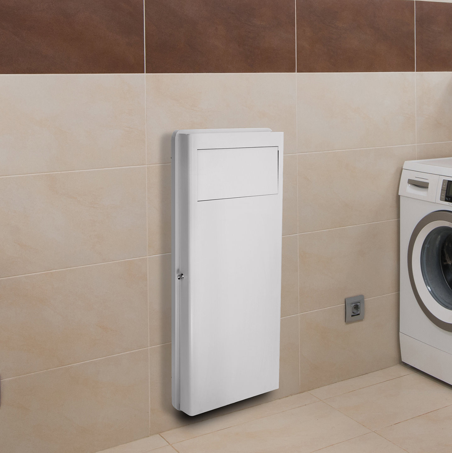 AdirHome Built In Hamper In-Wall Laundry Hamper & Reviews | Wayfair