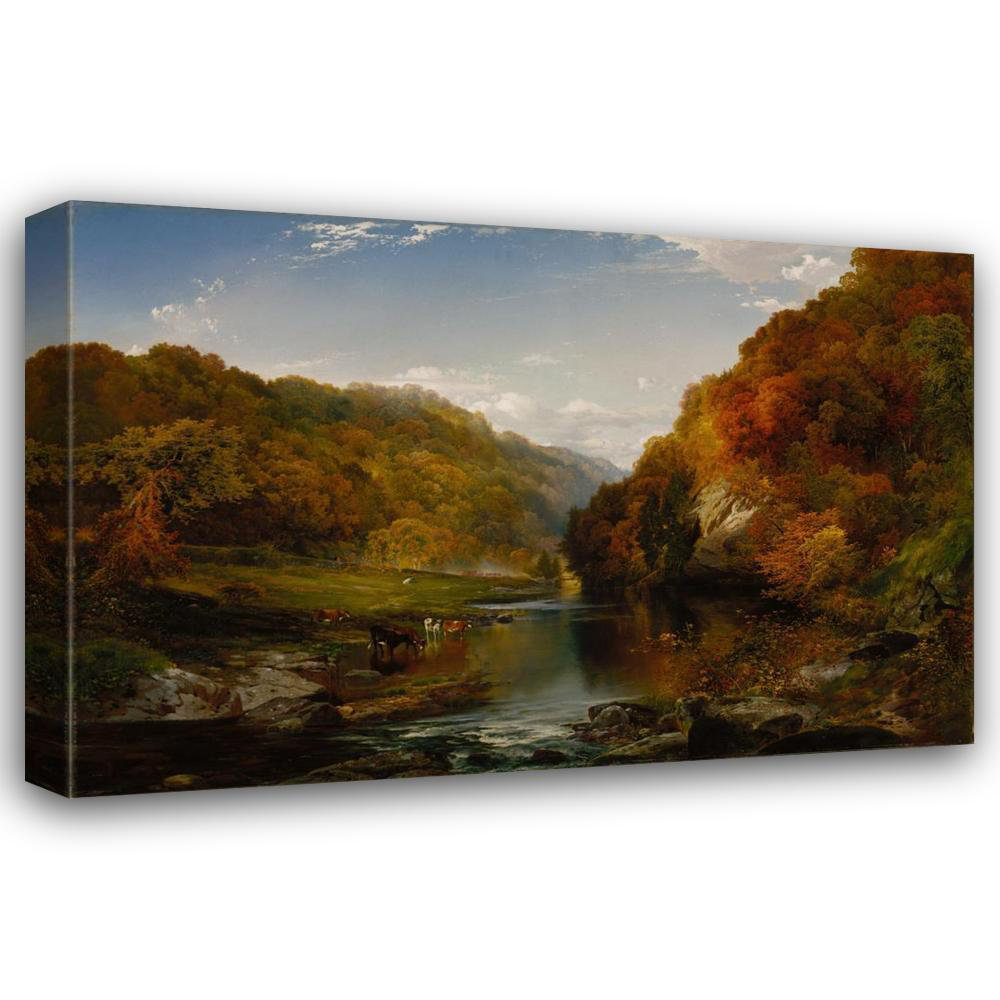 Millwood Pines "Autumn Afternoon, the Wissahickon" by Thomas Moran ...