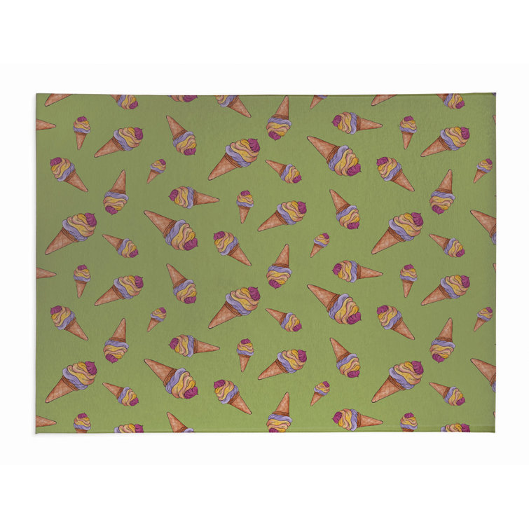 Christopher's Corner Summer Ice Cream Outdoor Rug | Wayfair
